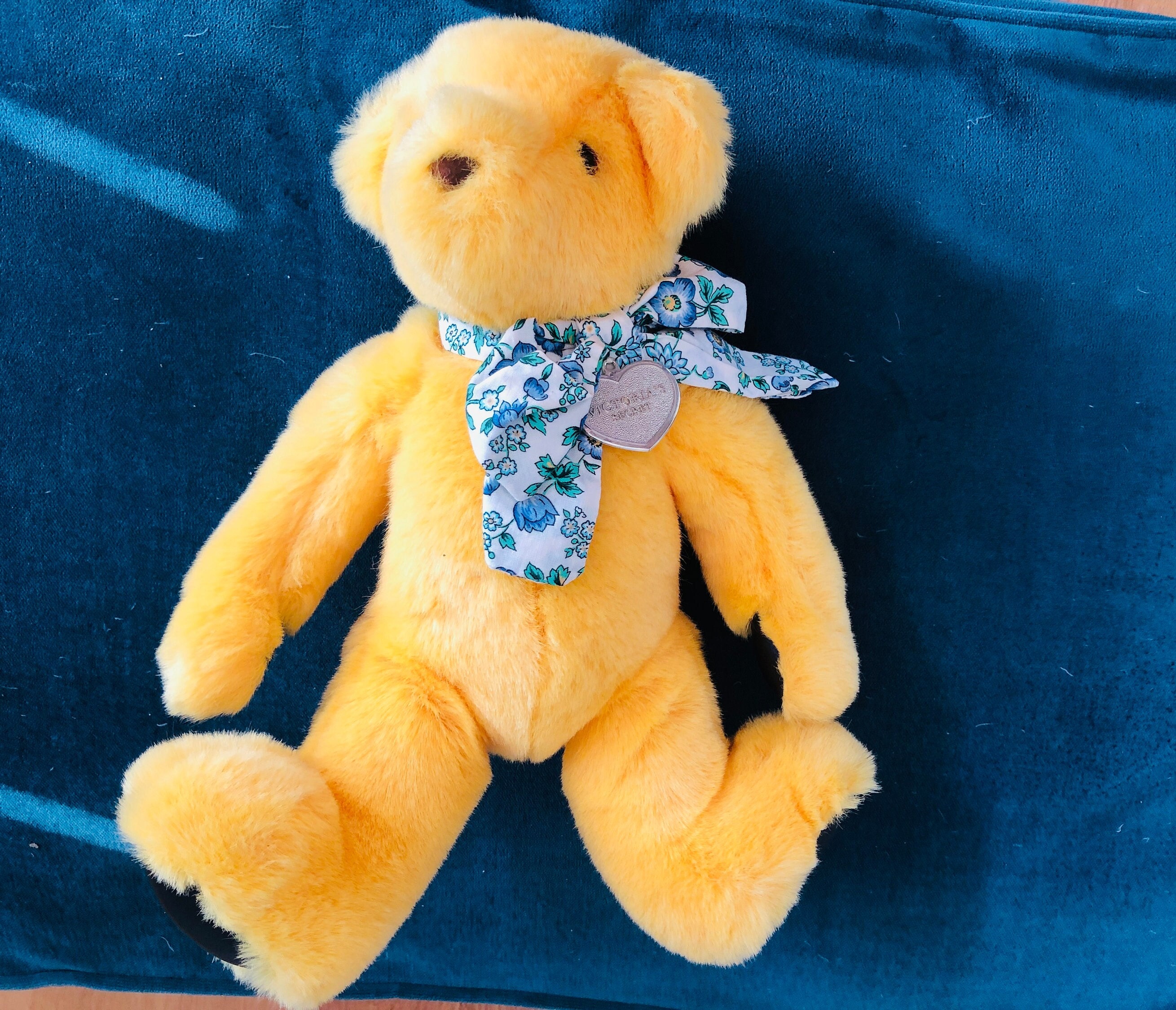 Turquoise And Yellow Teddy Bears