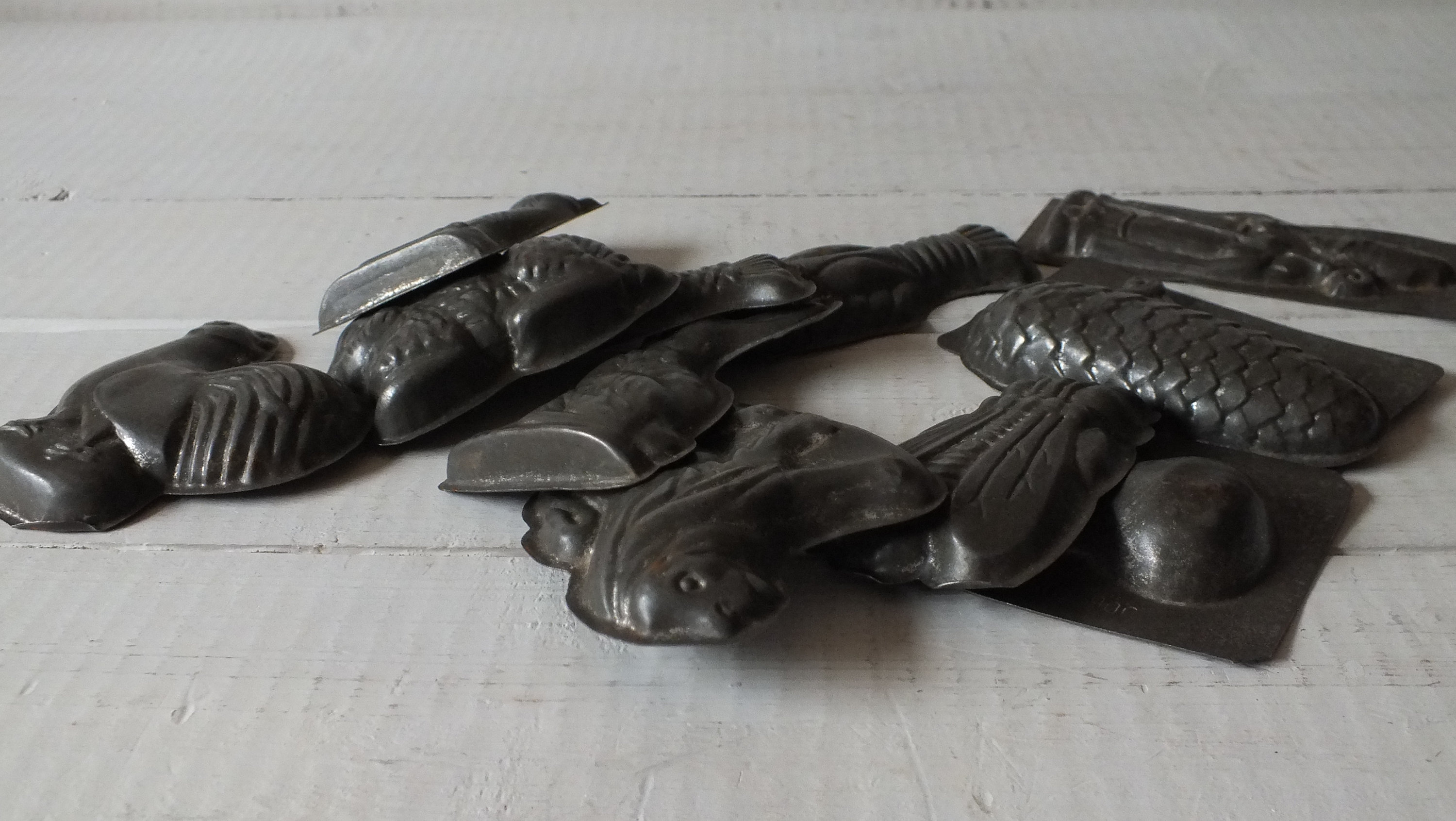 Antique Vienna Chocolate Molds 12 Pieces Austrian Old - Etsy