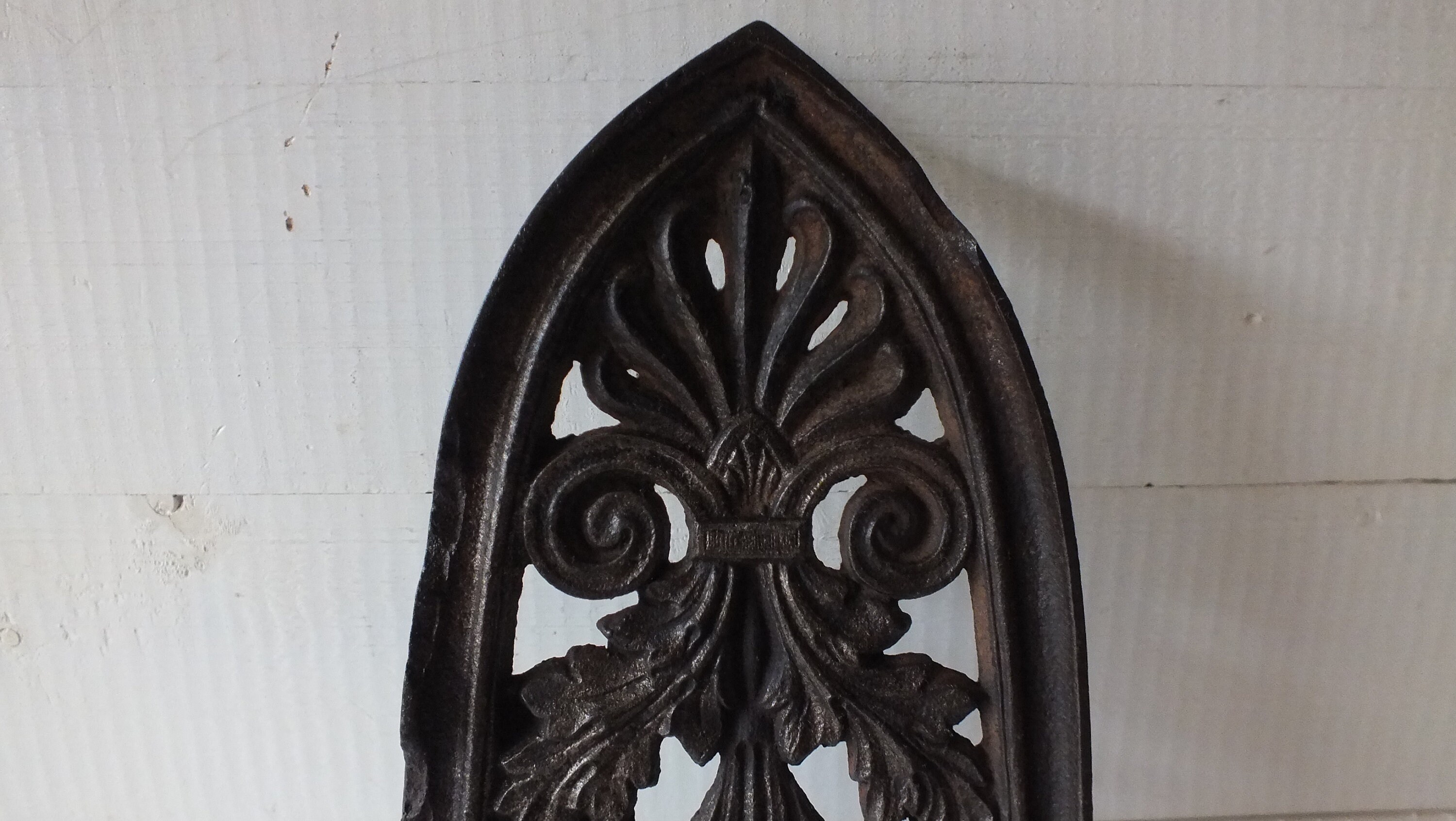 Antique Iron Footed Stand Rest for Ironing Board Cast Iron Stand Cast ...