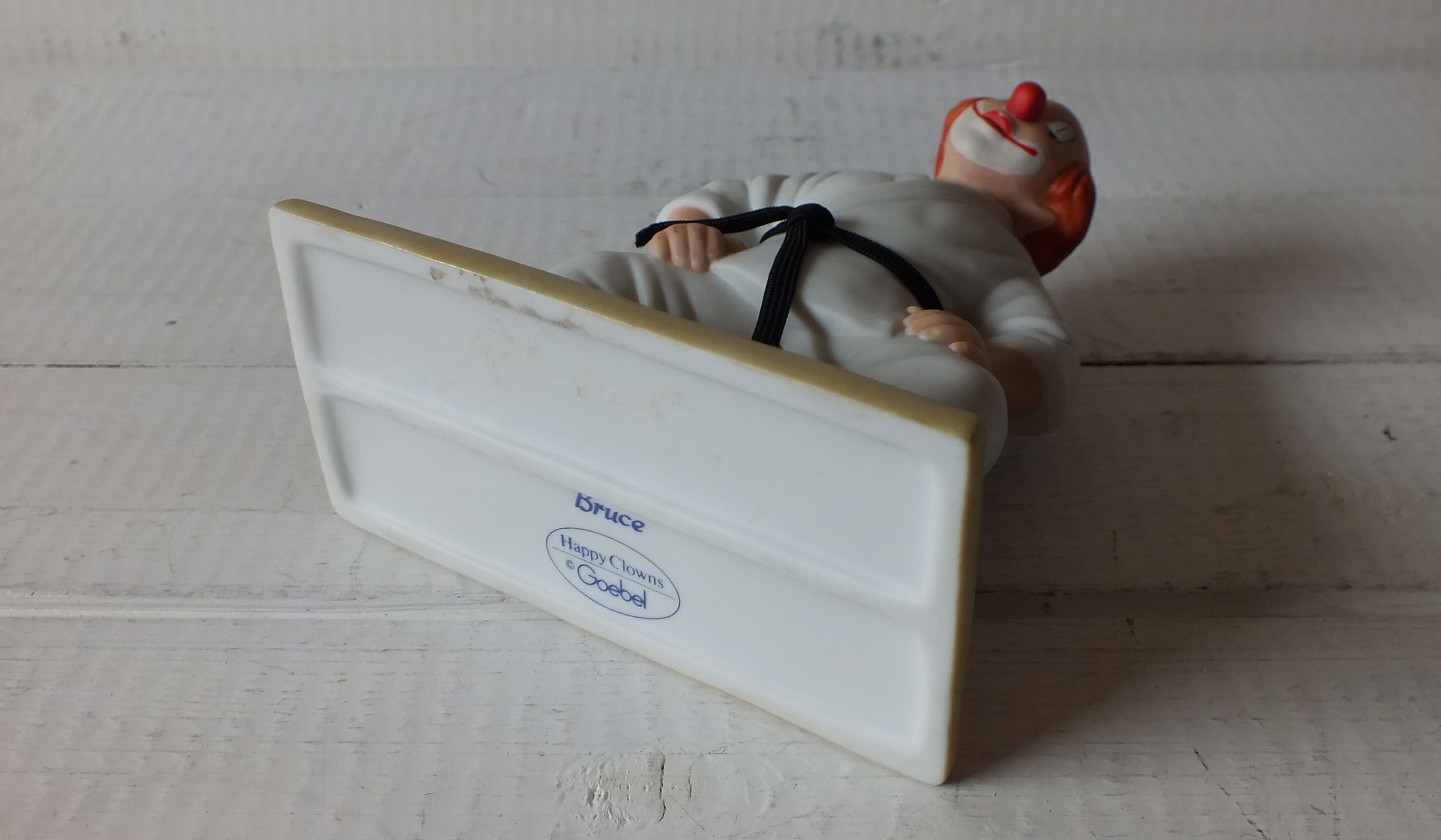 Vintage Goebel Happy Clowns Porcelain Figure - Goebel Karate Clown ...