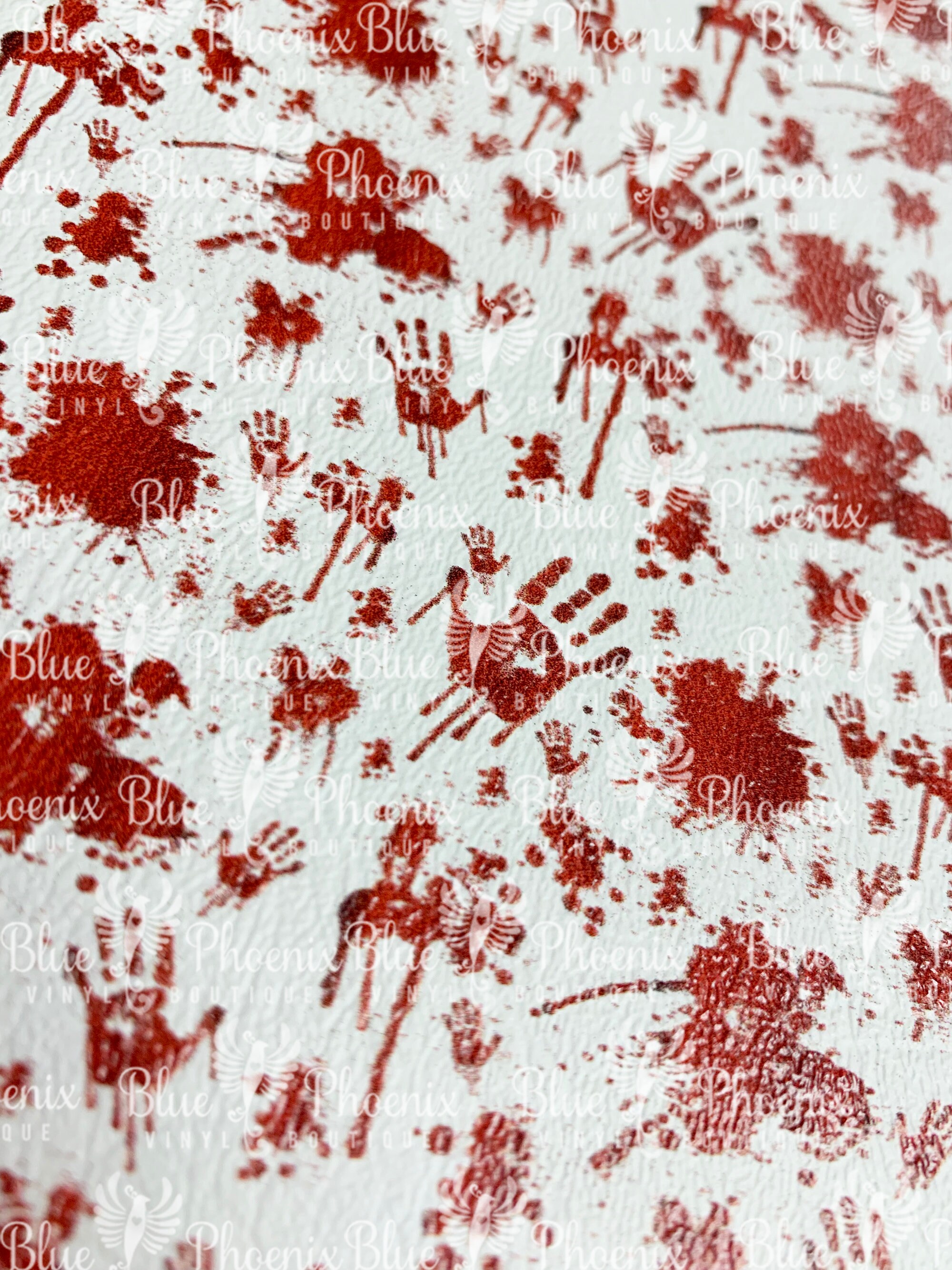Blood Splatter Handprint
