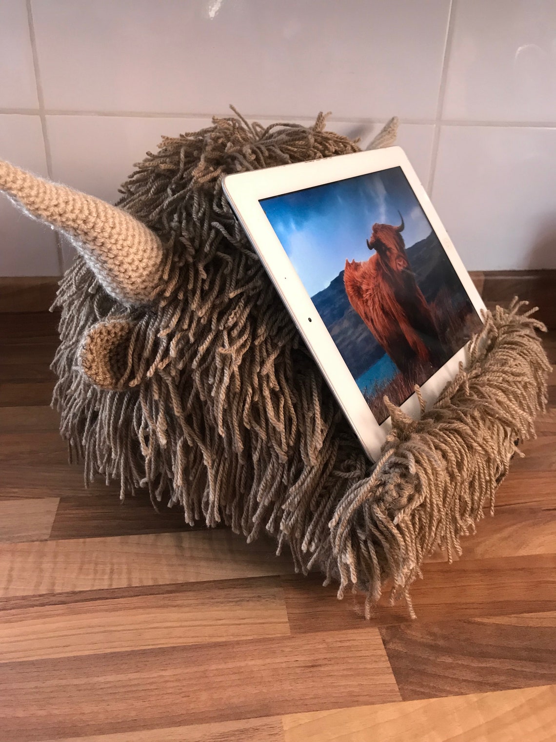 HIGHLAND COW Ipad / Tablet Cushion PATTERN - Etsy