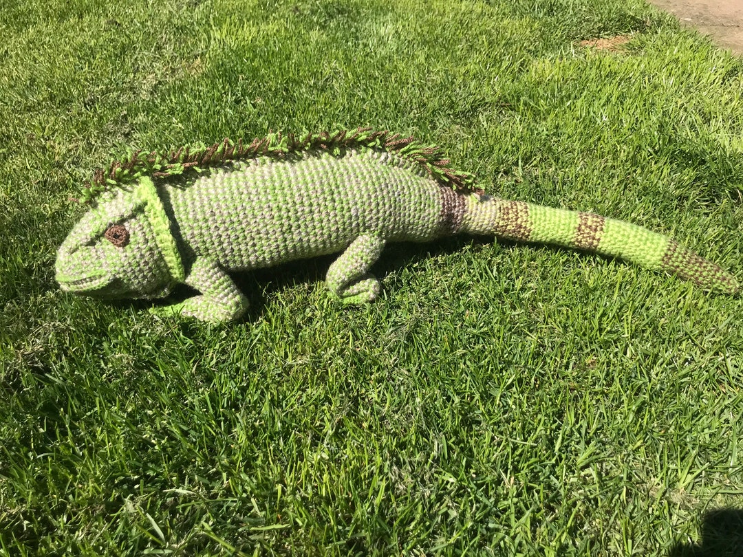 CROCHET LIZARD / IGUANA (pattern) - Etsy