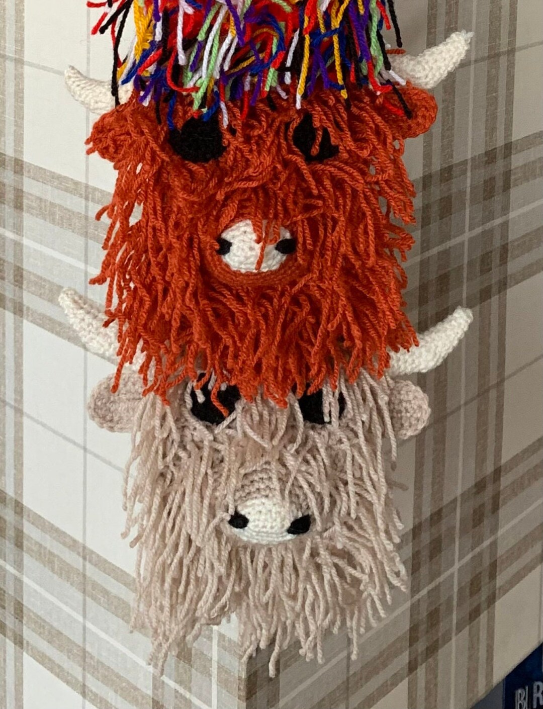 Highland Cow Loo Roll Holder Crochet Pattern - Etsy