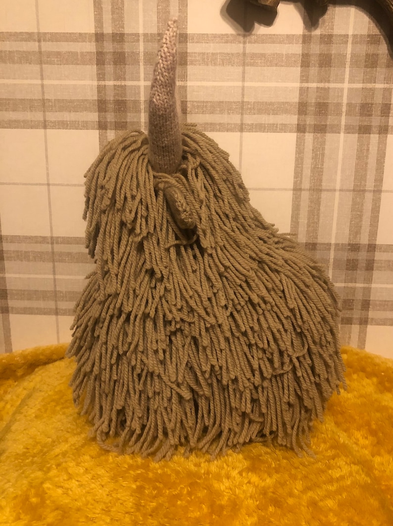 Highland Cow Knitted Pattern - Etsy UK