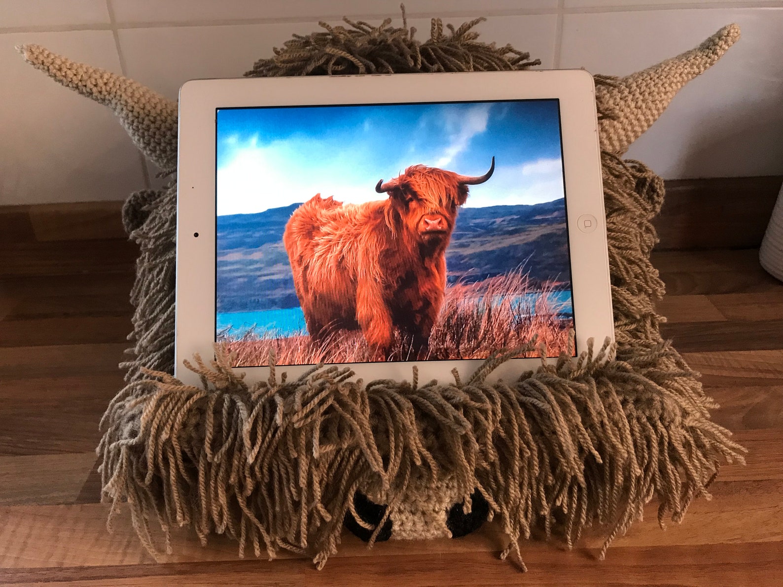 HIGHLAND COW Ipad / Tablet Cushion PATTERN - Etsy