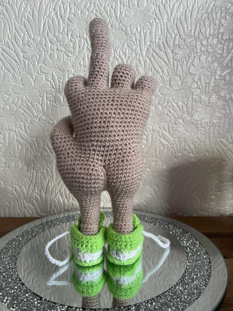 A Novelty Crochet Hand PDF Pattern With Moveable Fingers - Etsy