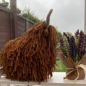 Highland Cow Crochet PATTERN - Etsy
