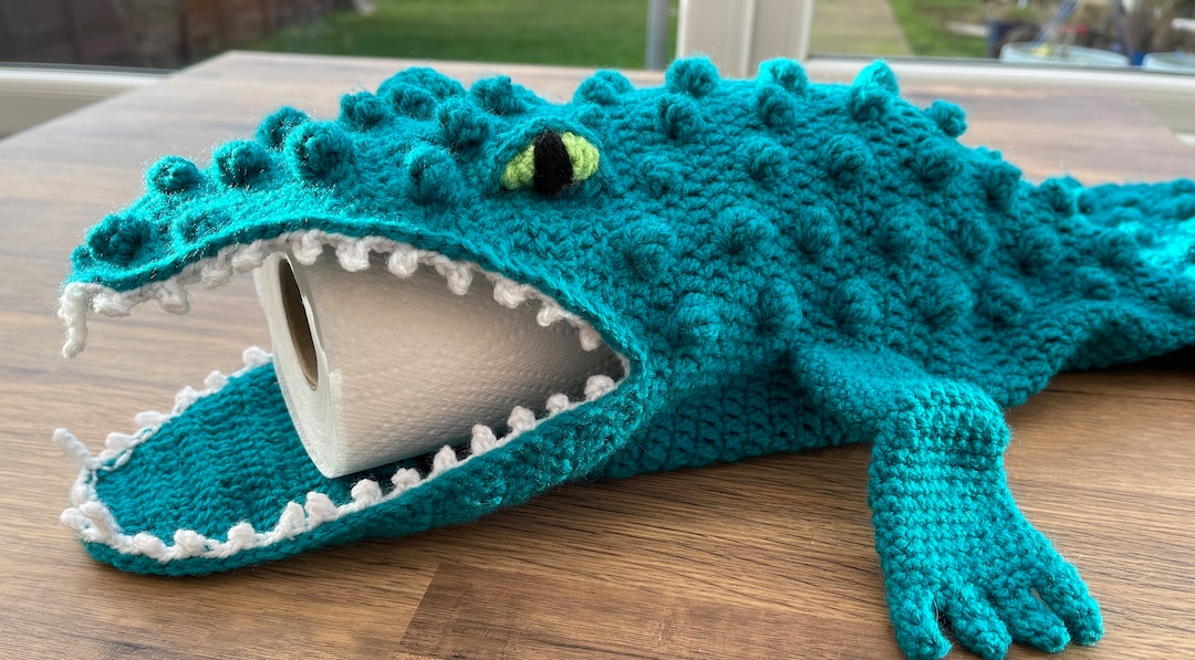 CROCODILE Crochet PDF Pattern Sock for Leg Amputee (not a Finished Item ...