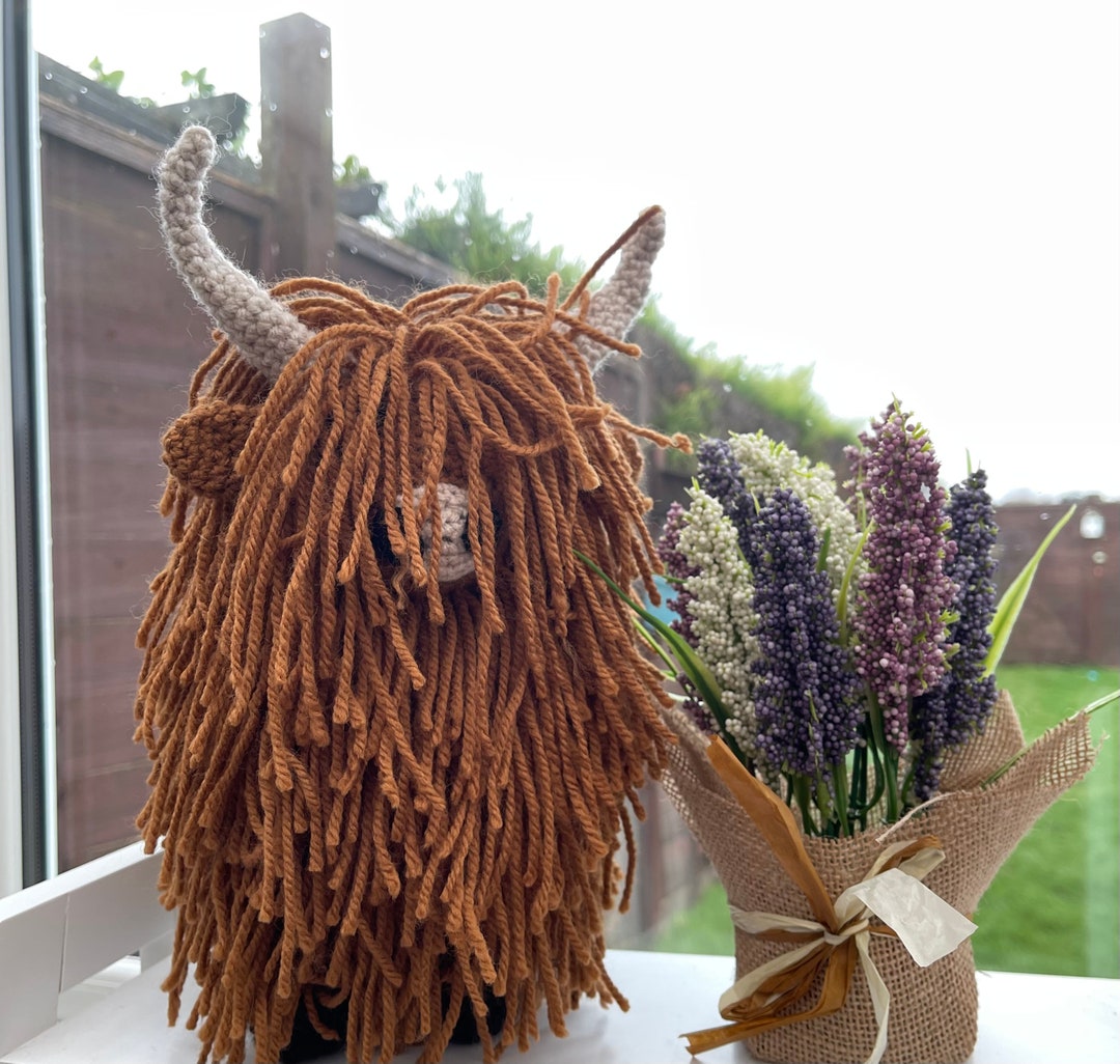 Highland Cow Crochet PATTERN - Etsy