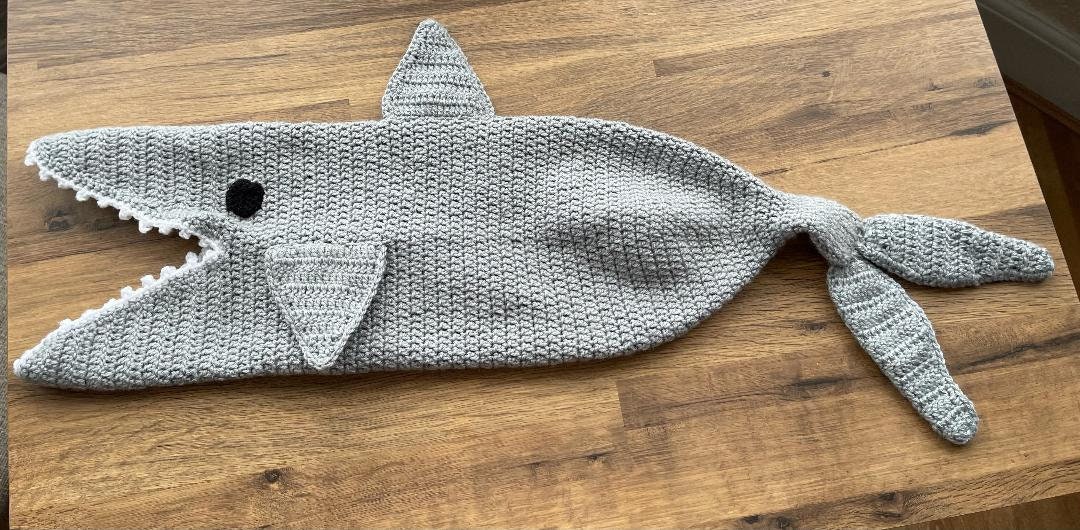 Shark Crochet Sock for Leg Amputee PDF Pattern Only - Etsy