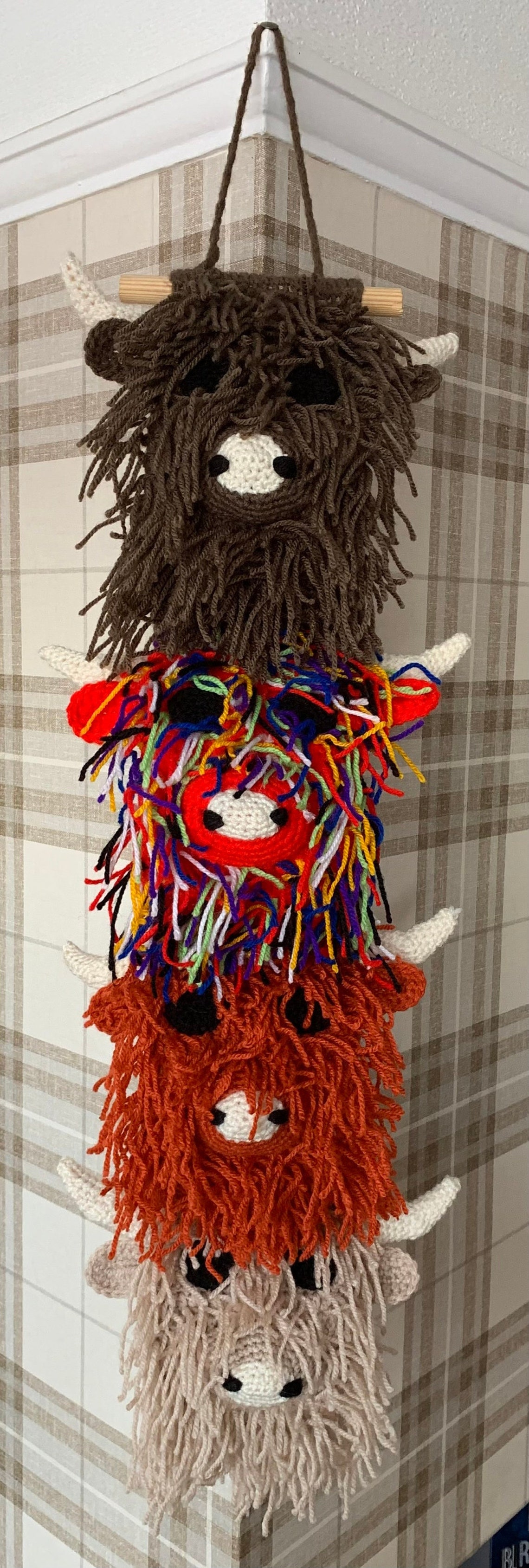 Highland Cow Loo Roll Holder Crochet Pattern - Etsy