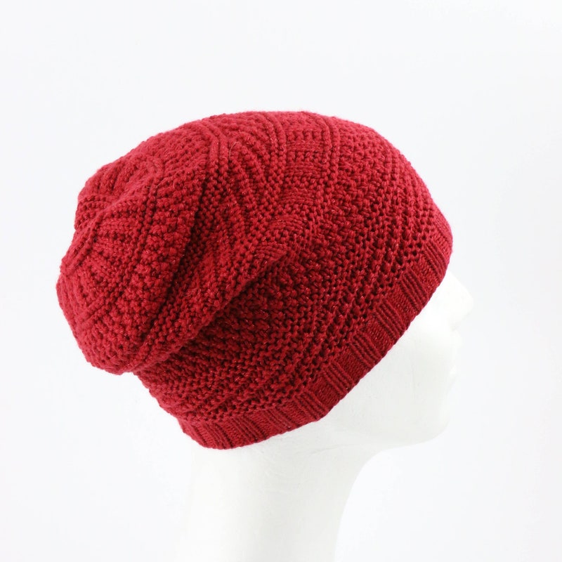 Red Knit Hat - Etsy