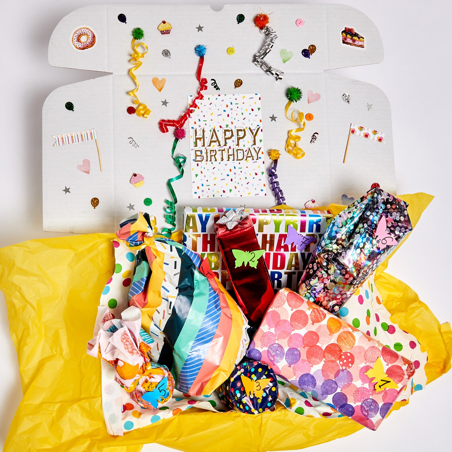 Birthday Mystery Box With 7 Unique Gifts Perfect Birthday | Etsy UK