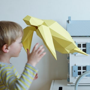 Pendant Sea Turtle, 3d Papercraft Models, DIY Paper Sculpture, Animal ...