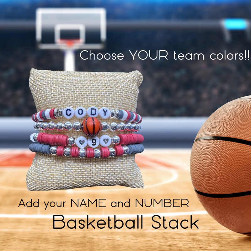 Basketball Bracelet - Etsy