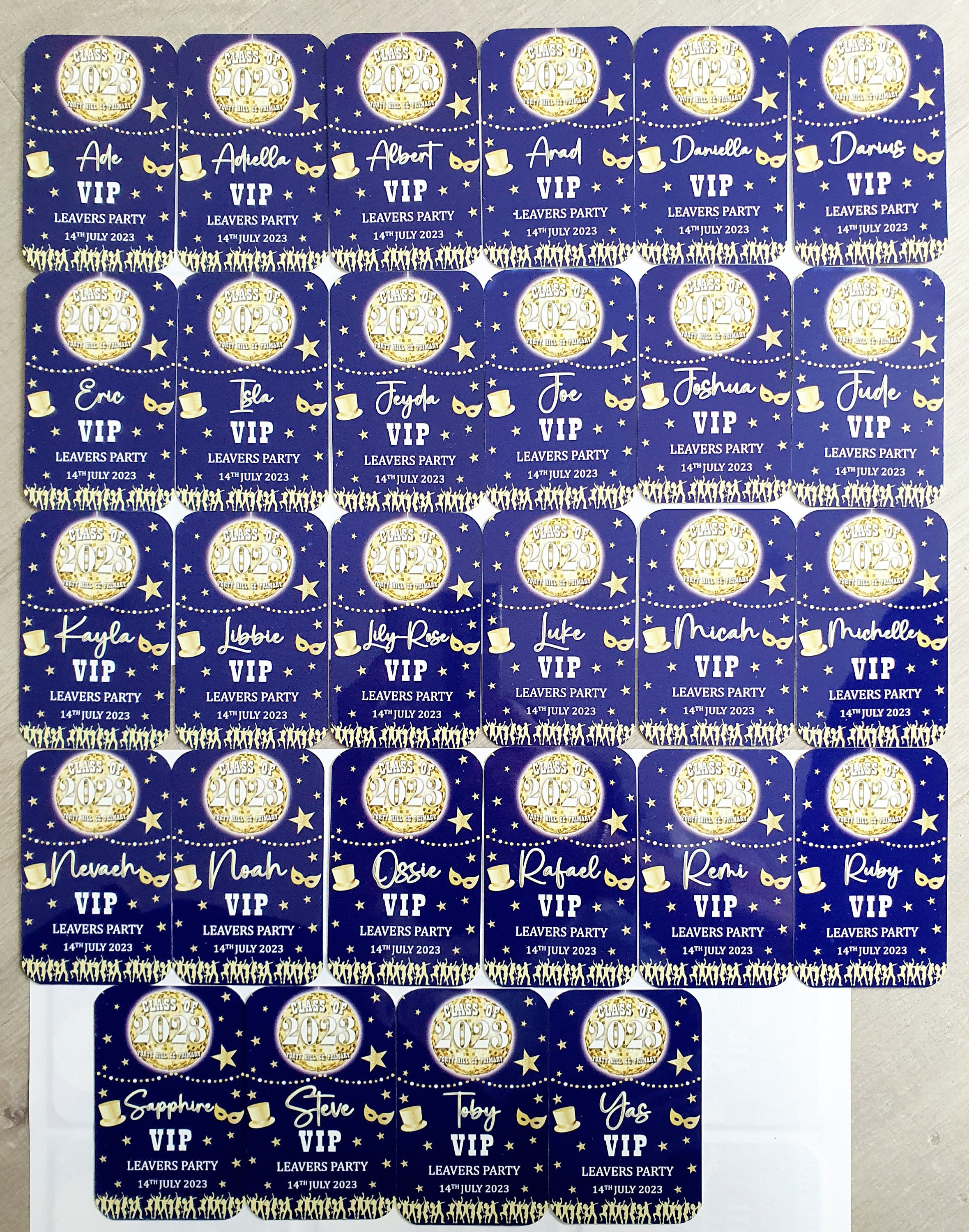 School Leavers 2024 Lanyards Leavers Passes End of Year Pass School ...