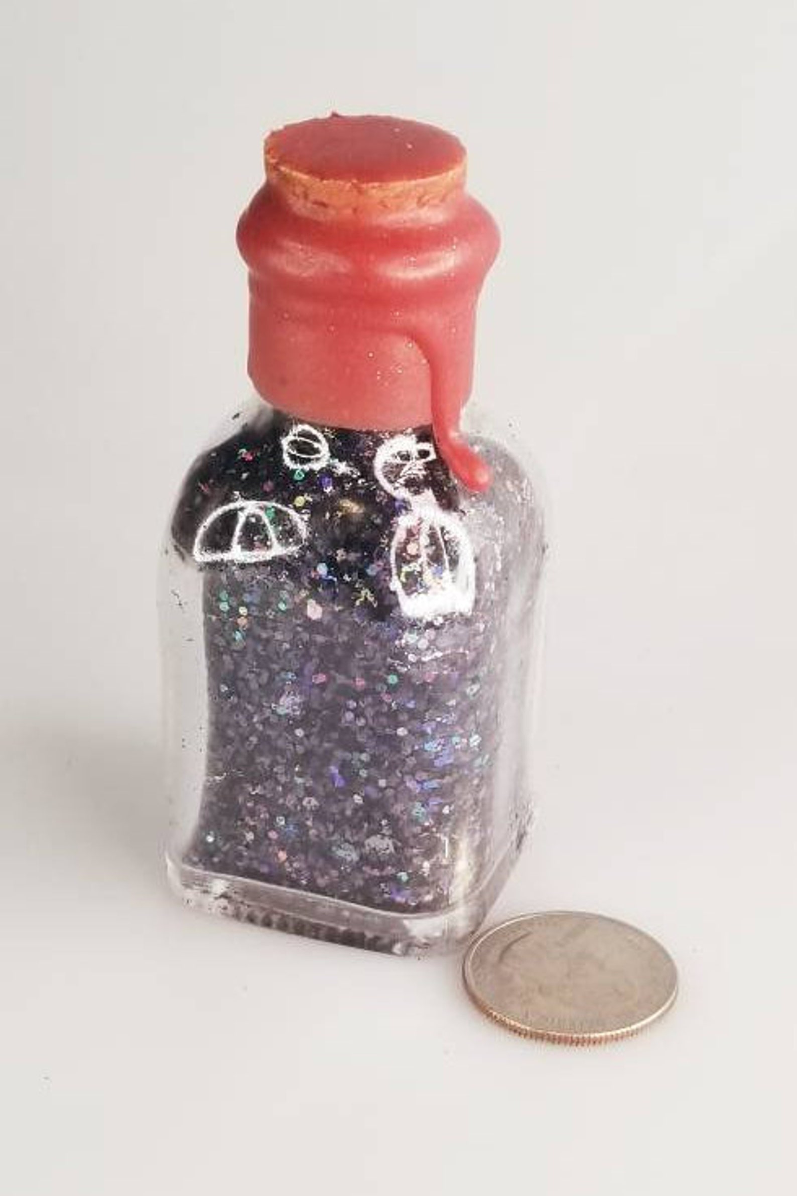 Glitter Potion Bottles Wax Sealed - Etsy