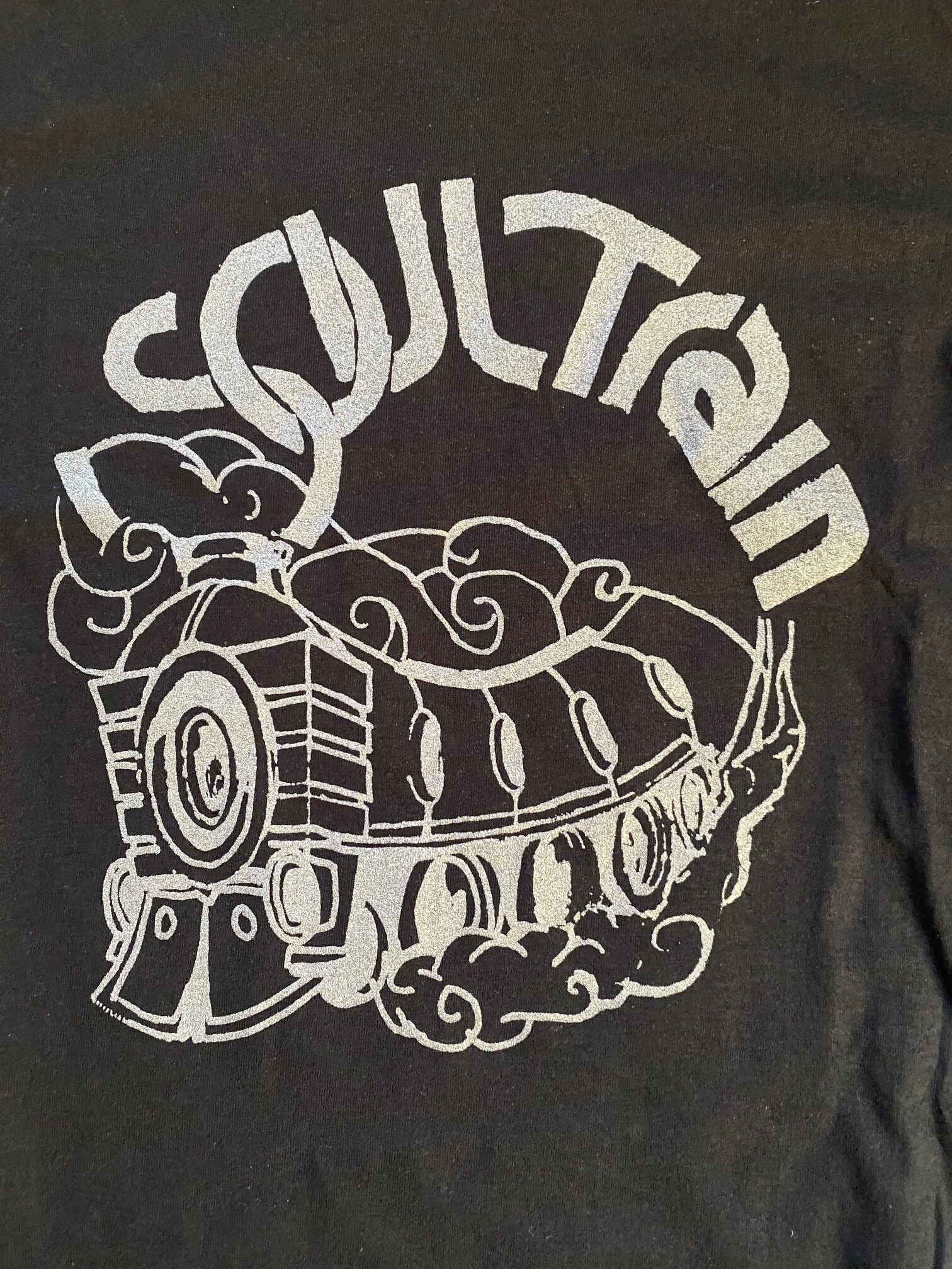 Men's Soul Train T-shirt Retro 1970's Funk Disco 1980's Vintage Logo ...