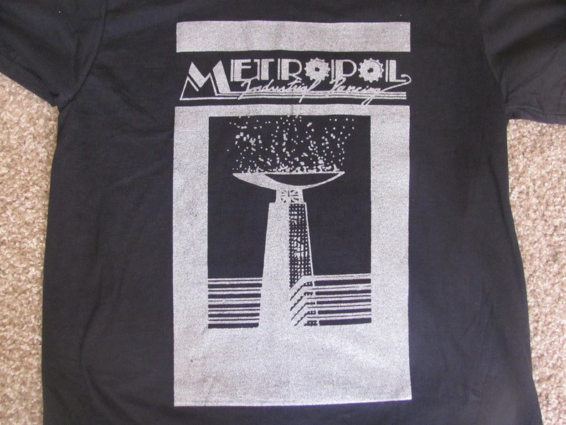 Men's Metropol Club Pittsburgh Retro T-shirt Historic Landmark 1990's ...