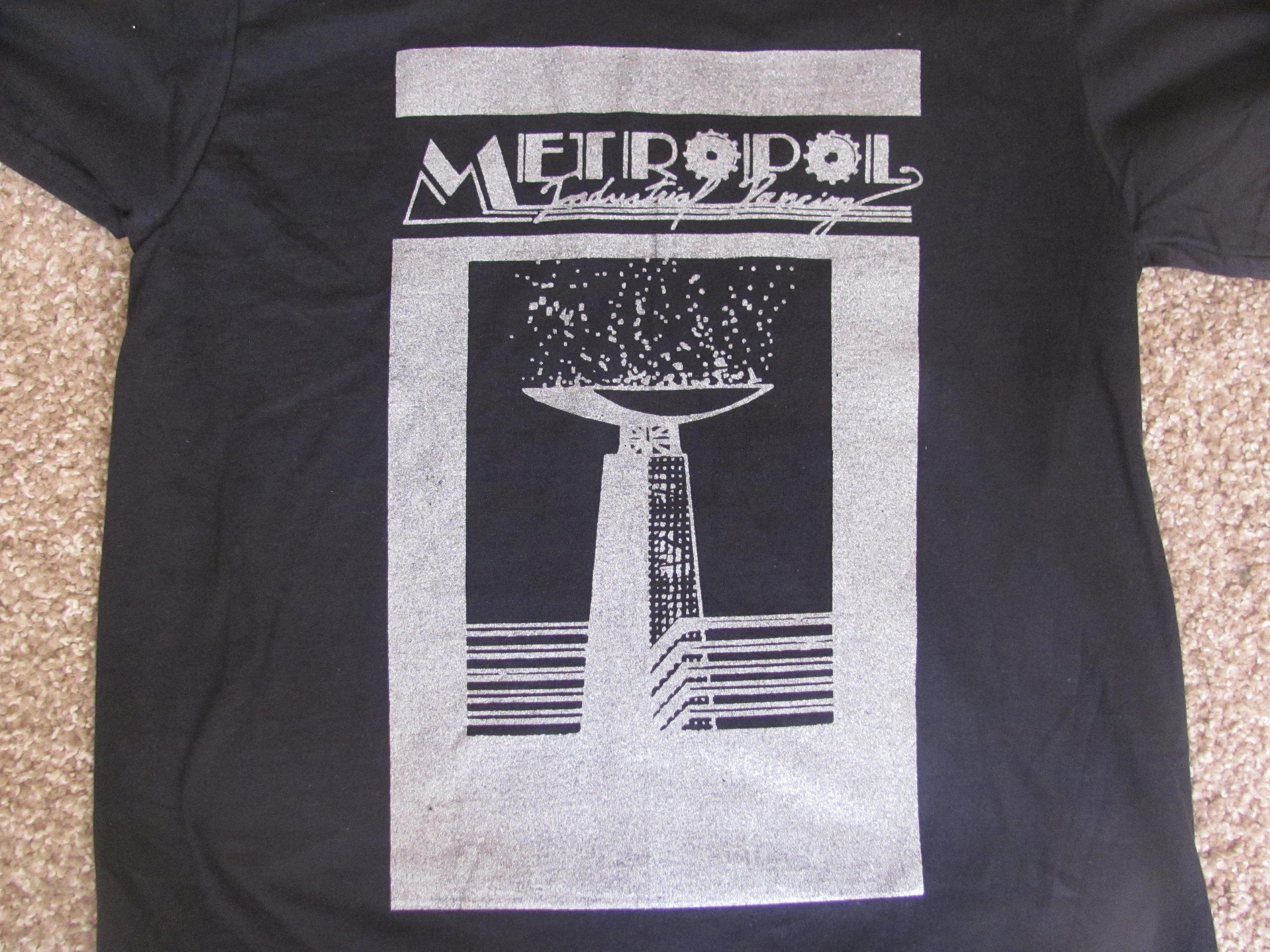 Men's Metropol Club Pittsburgh Retro T-shirt Historic Landmark 1990's ...