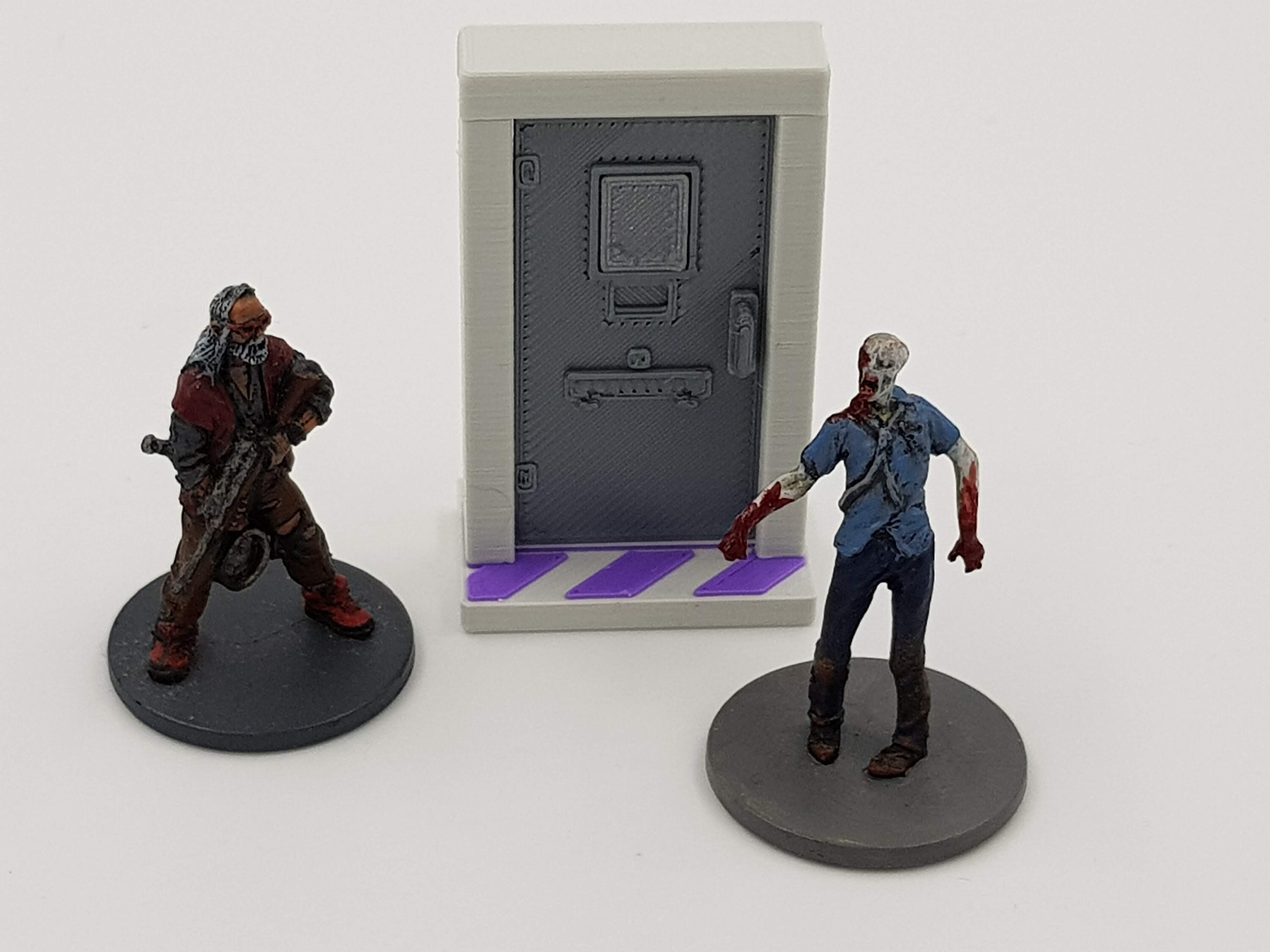 Zombicide Prison Outbreak 3D Hinged Prison Cell Doors & | Etsy