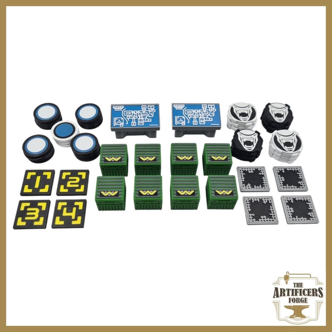 Aliens: Another Glorious Day in the Corps - Game Token Set - Etsy