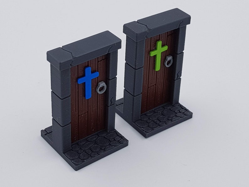 Zombicide Black Plague 3D Hinged Medieval Doors Set of 14 - Etsy