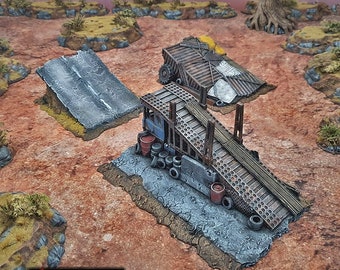 Fantasy & Sci-fi Gaming Terrain Scrap Yard - Etsy UK