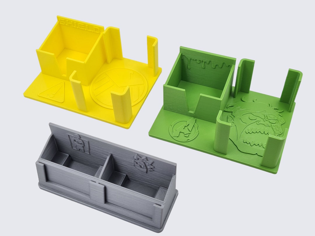 Zombicide Marvel Zombies Card Holders & Draw Decks - Set of 3 - Etsy