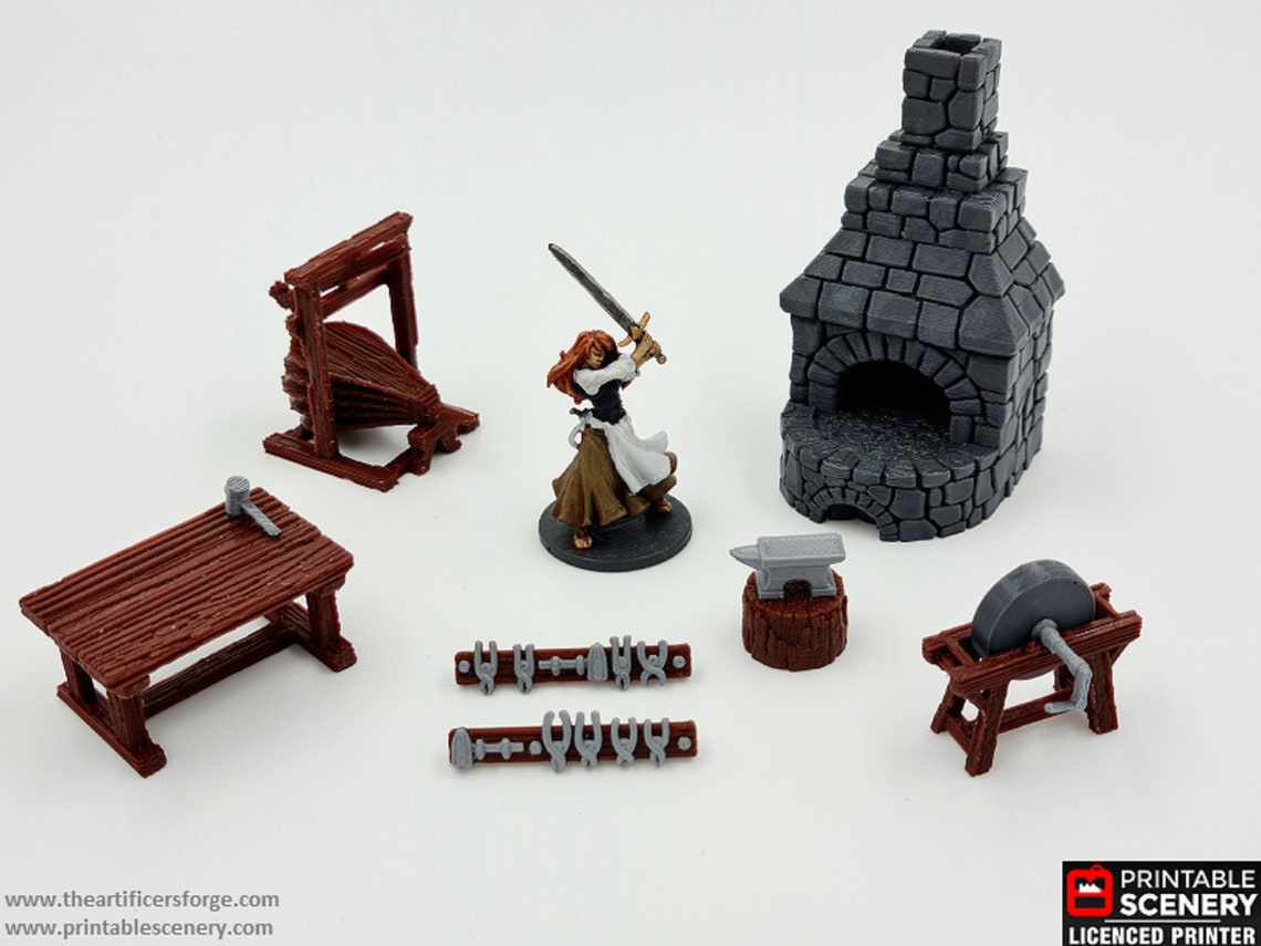 Gaming Terrain Smiths Tools Warhammer DnD Pathfinder | Etsy