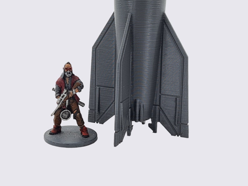 Wargaming Terrain - WW2 V2 Rocket - Bolt Action - Etsy