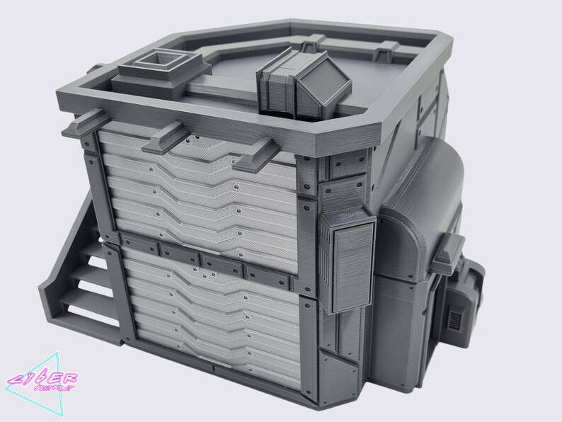 Sci-fi Gaming Terrain Cyberpunk Cyber Shop - Etsy