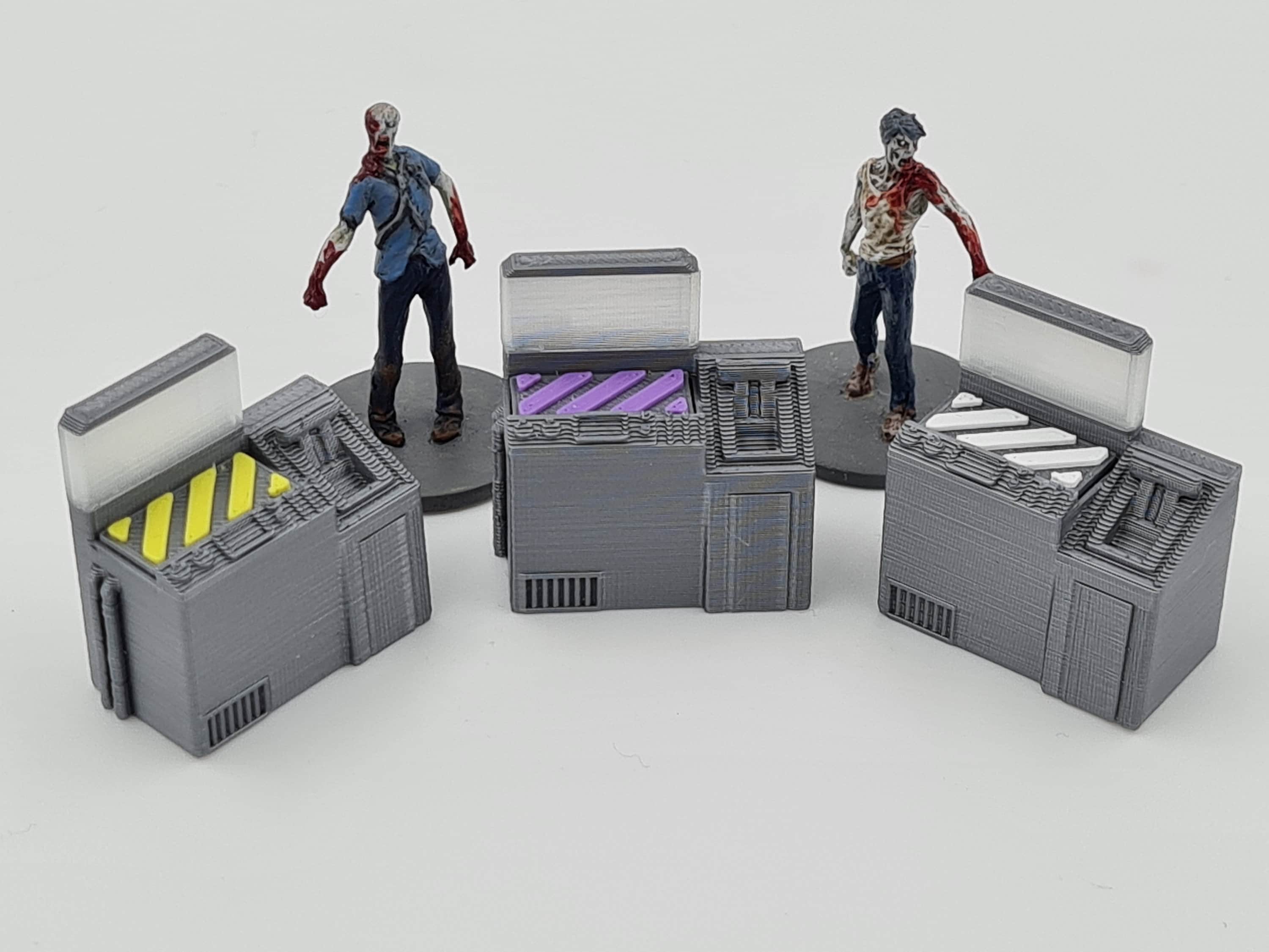 Zombicide Prison Outbreak 3D Hinged Prison Cell Doors & | Etsy