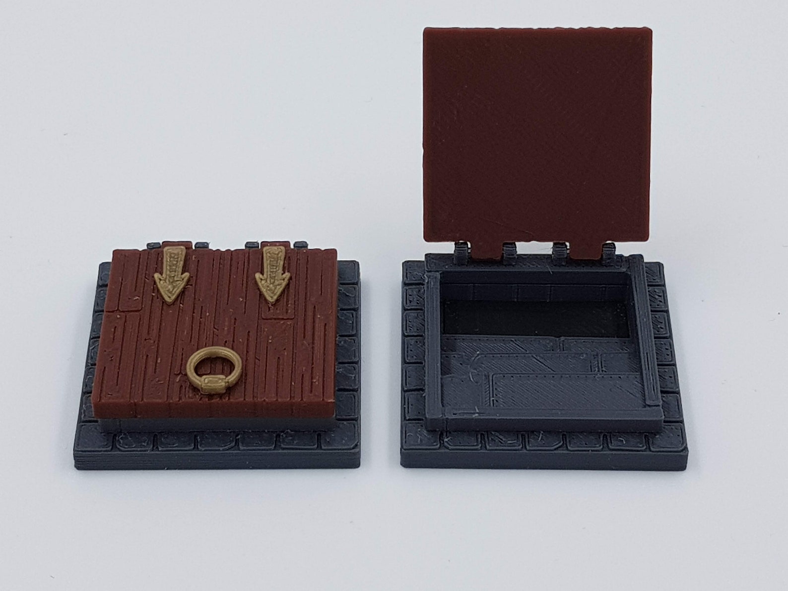 Zombicide Black Plague - Vault Doors - Set of 4x 3D Hinged Trapdoors - Etsy