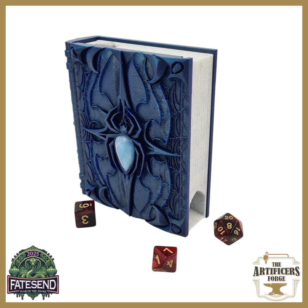 Dice Tower, Tray & Storage for RPG TTRPG Dnd Magic the Gathering ...