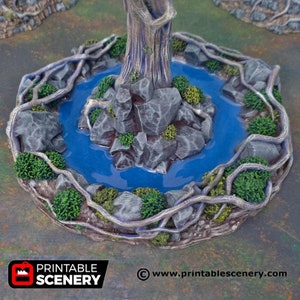 Fantasy & Sci-fi Gaming Terrain - Feywild Shrine - Etsy UK