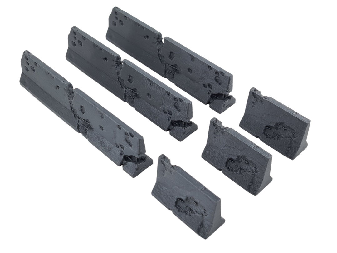 Fantasy & Sci-fi Gaming Terrain Road Barriers - Etsy
