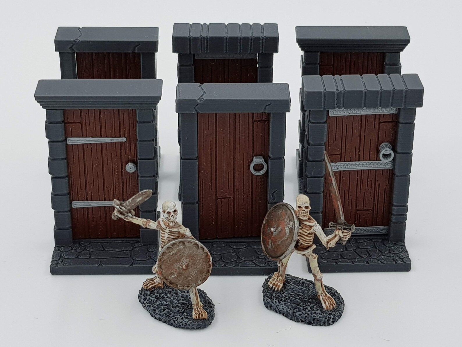 3D Hinged Medieval Style Doors for Tabletop Board Games Set - Etsy UK