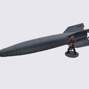 Wargaming Terrain - WW2 V2 Rocket - Bolt Action - Etsy
