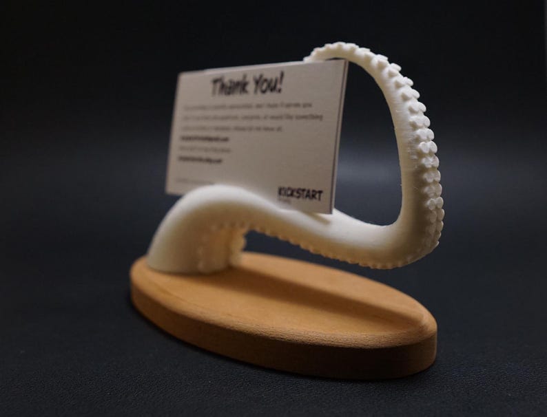 3d Printed Octopus Business Card Holder - Etsy