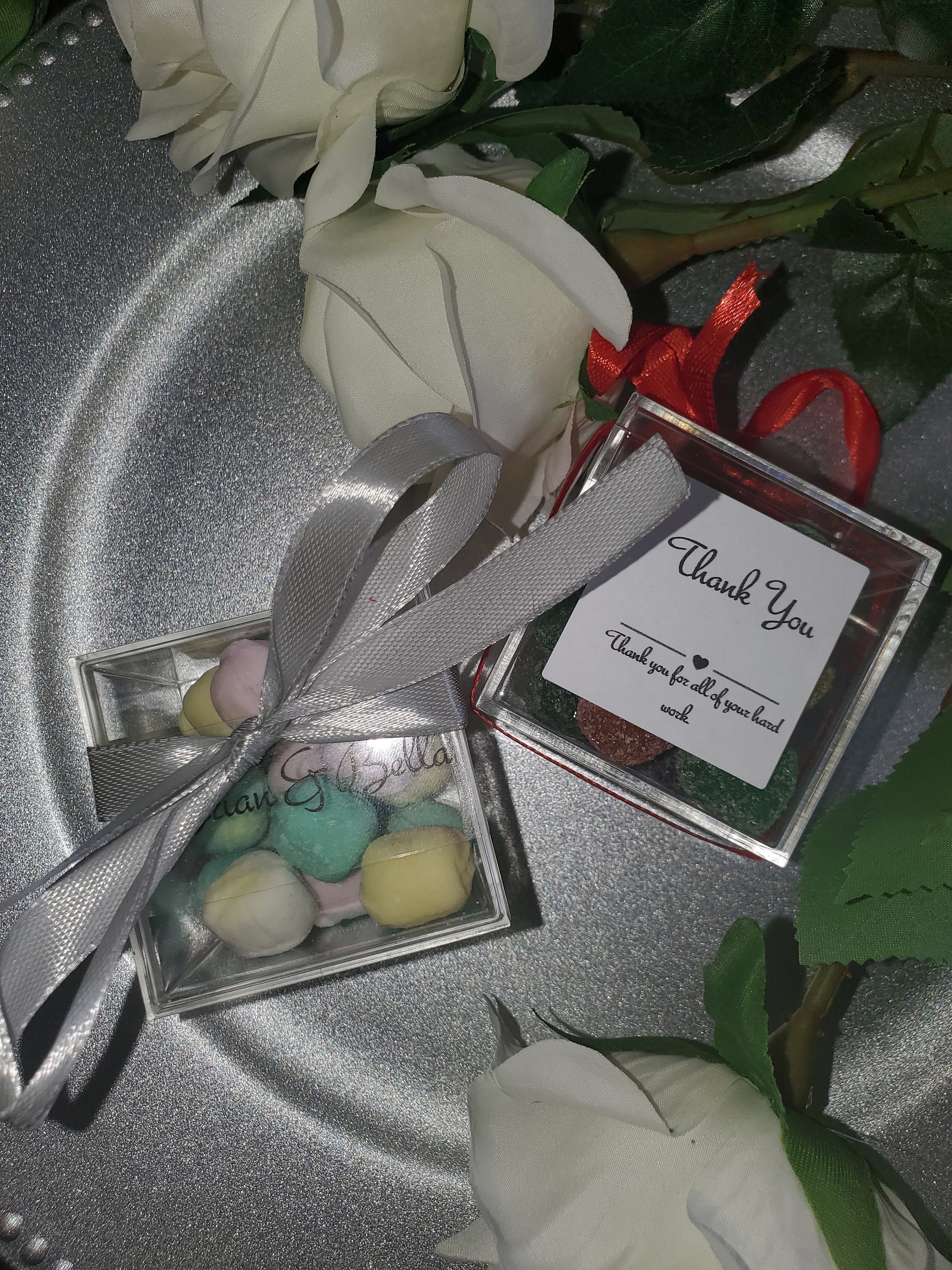 Acrylic Clear Candy Box Sweet Gift Party Favors Personalized - Etsy