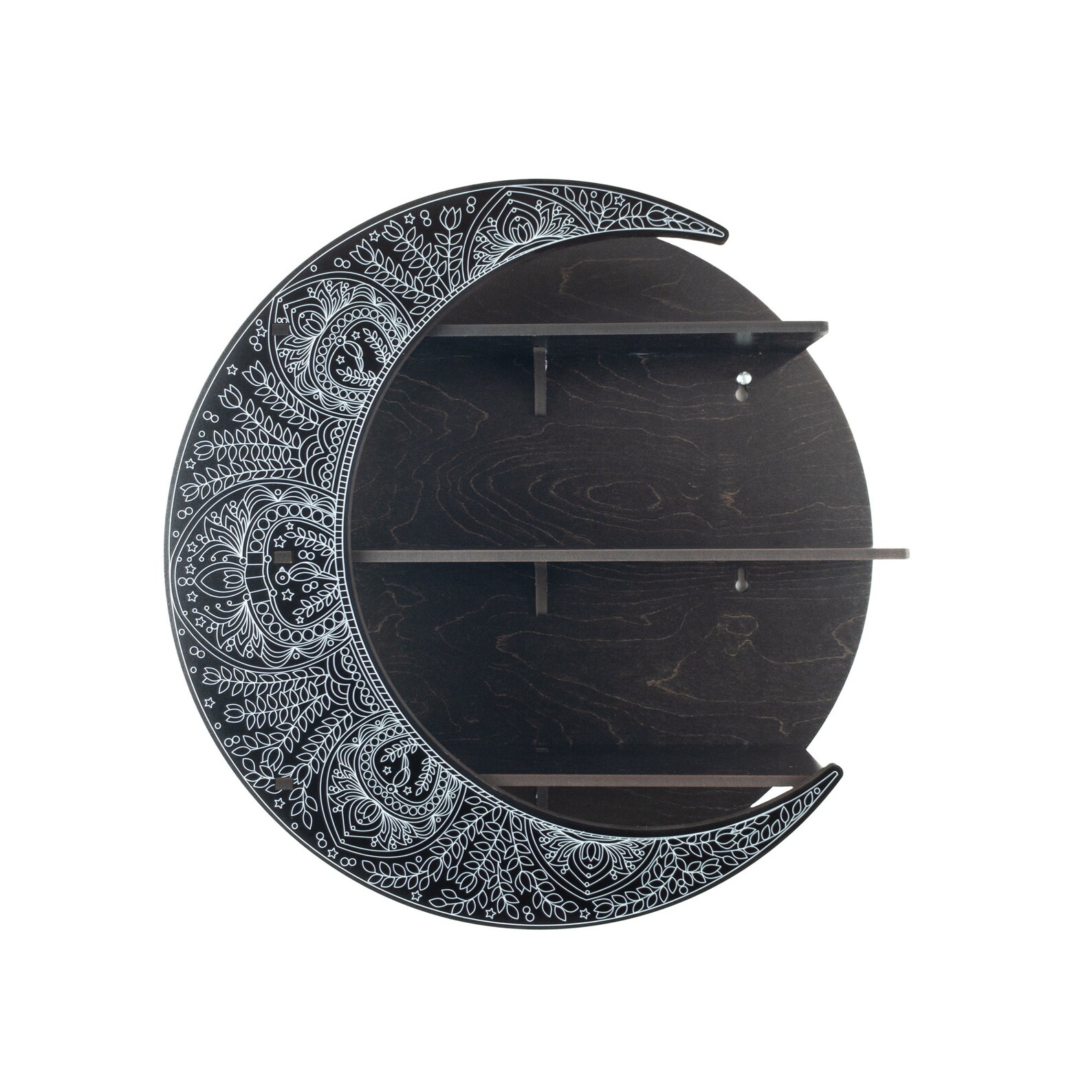 Crystal Shelf Moon Shelf Floating Shelves Witchy Decor - Etsy