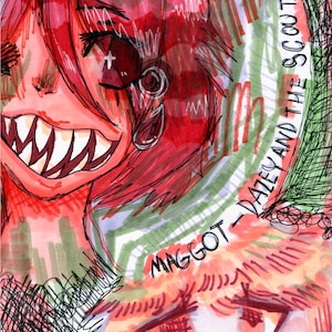 Maggot - Dazey & the Scouts A5 Holographic Print - Etsy