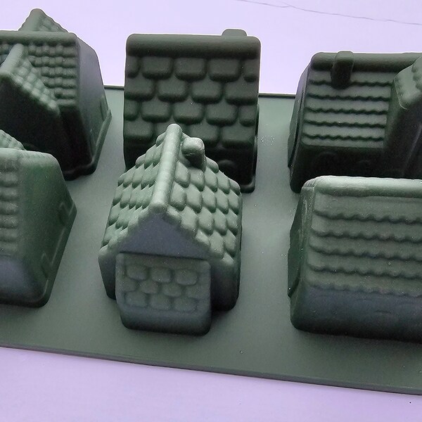 Chocolate Gingerbread House Mold - Etsy