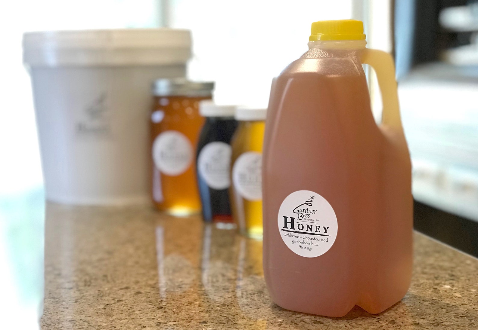 Honey 5lb Jug Wildflower Minnesota Pure Raw Honey BPA - Etsy