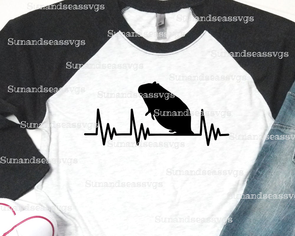 Hamster Svg Guinea Pig Svg Heartbeat Svg Hamster | Etsy