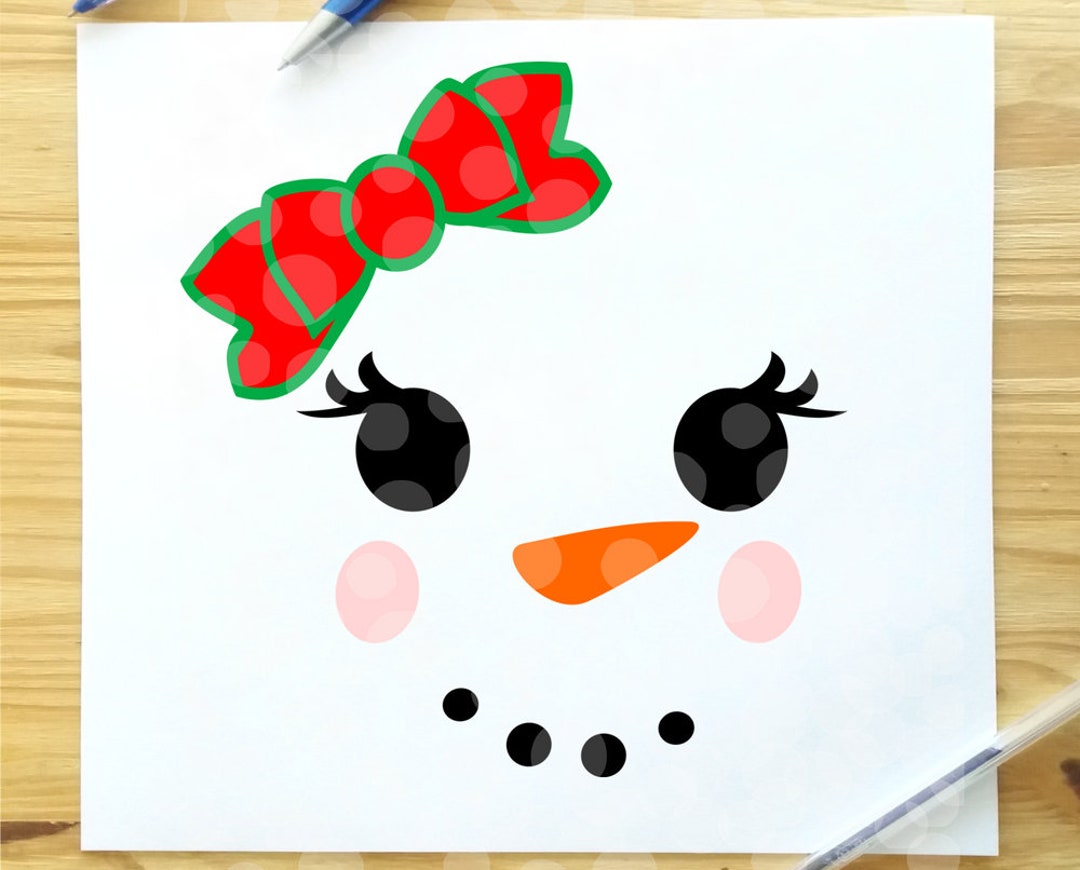 Snowman Svg, Snowman, Girl Snowman Svg, Christmas Svg, Christmas, Svg ...