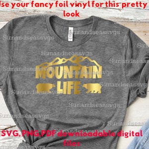 Mountain Life Svg Mountain Svg Moutain Hiking Svg Camping | Etsy