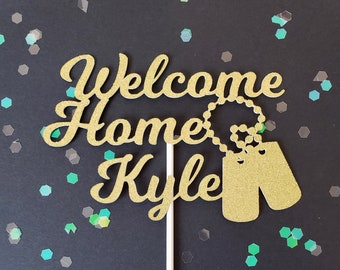 Welcome Home Cake Topper - Etsy